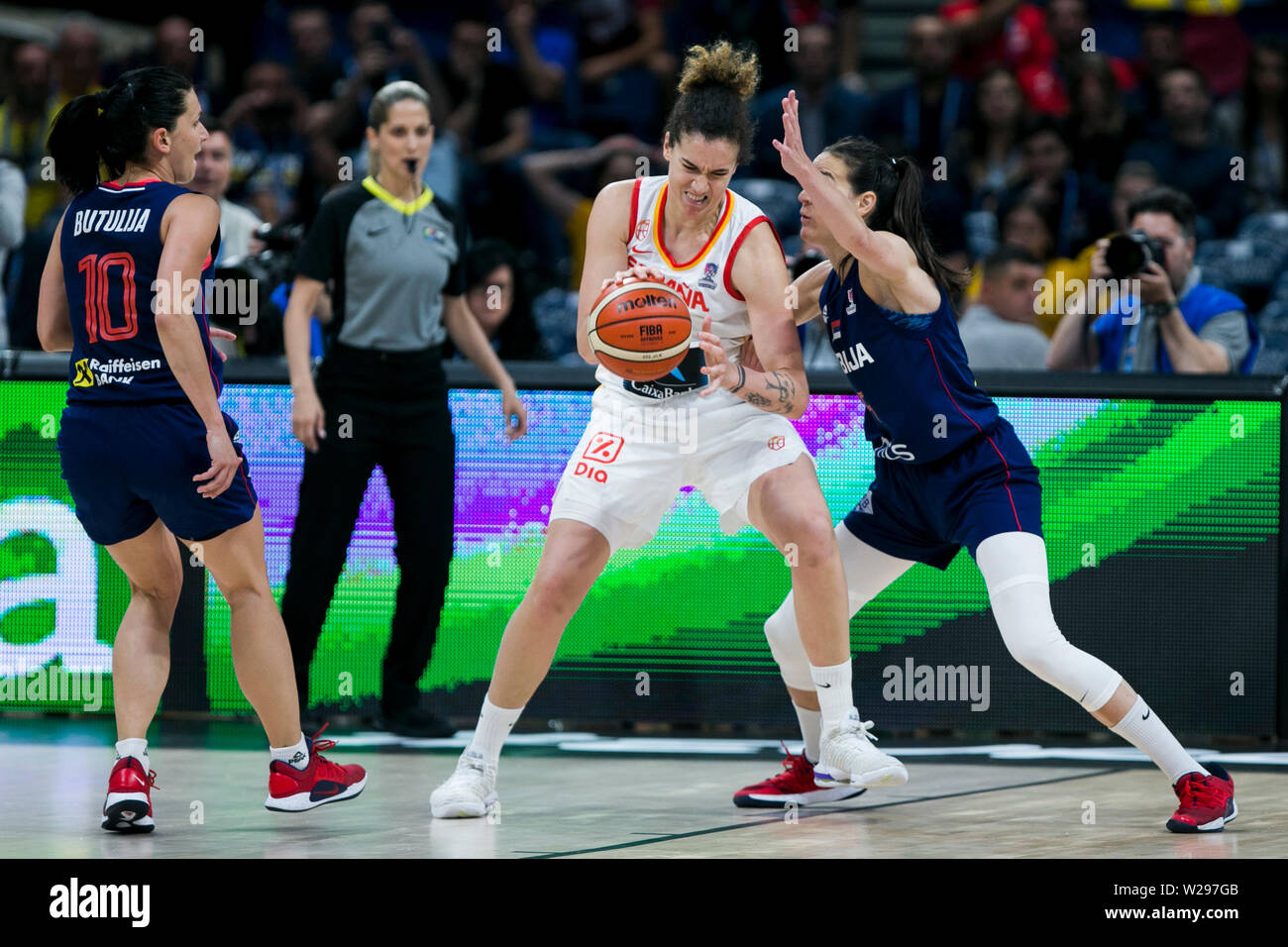 Laura Nicholls of ESP in action Stock Photo - Alamy