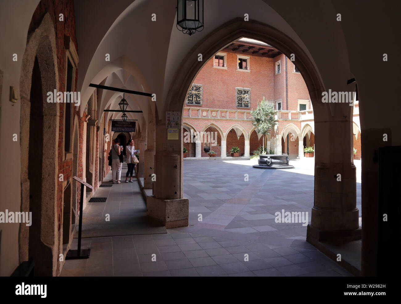 Cracow. Krakow. Poland. Collegium Maius (Latin: The Great College) of ...