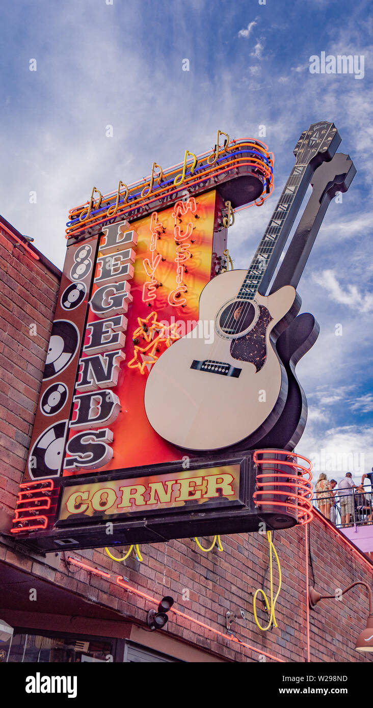 Legends Corner Live Music pub in Nashville - NASHVILLE, USA - JUNE 15 ...
