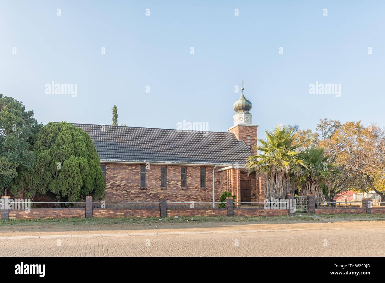 VREDE, SOUTH AFRICA - MAY 2, 2019: A church in Vrede, in the Free State ...
