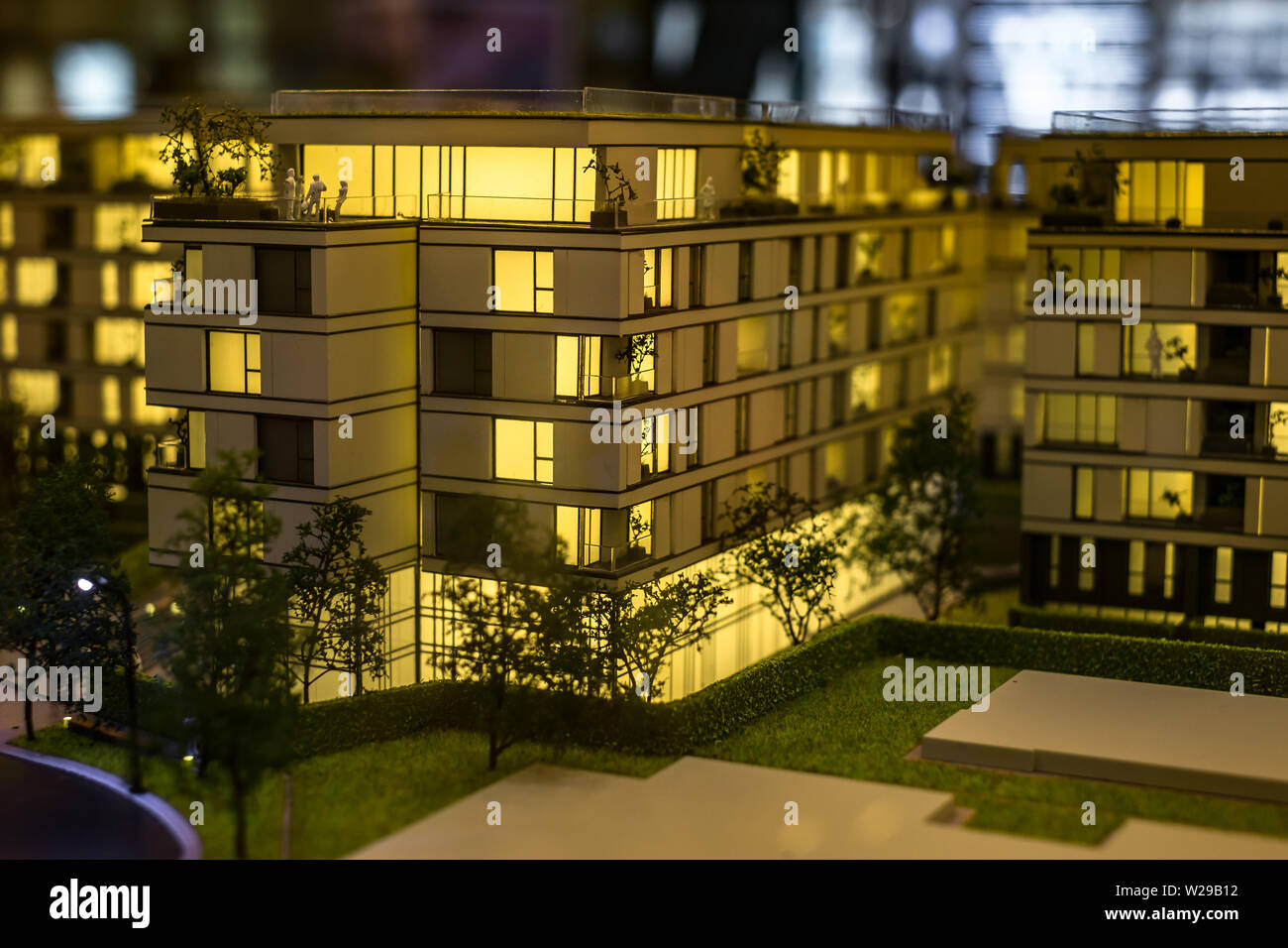 Miniature city plan hi-res stock photography and images - Alamy