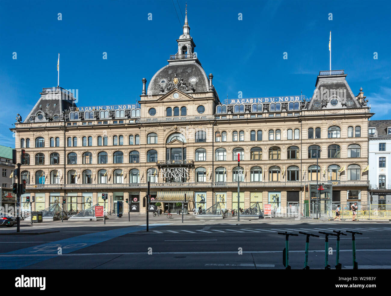Magasin du Nord Kongens Nytorv Copenhagen Denmark Europe Stock Photo ...