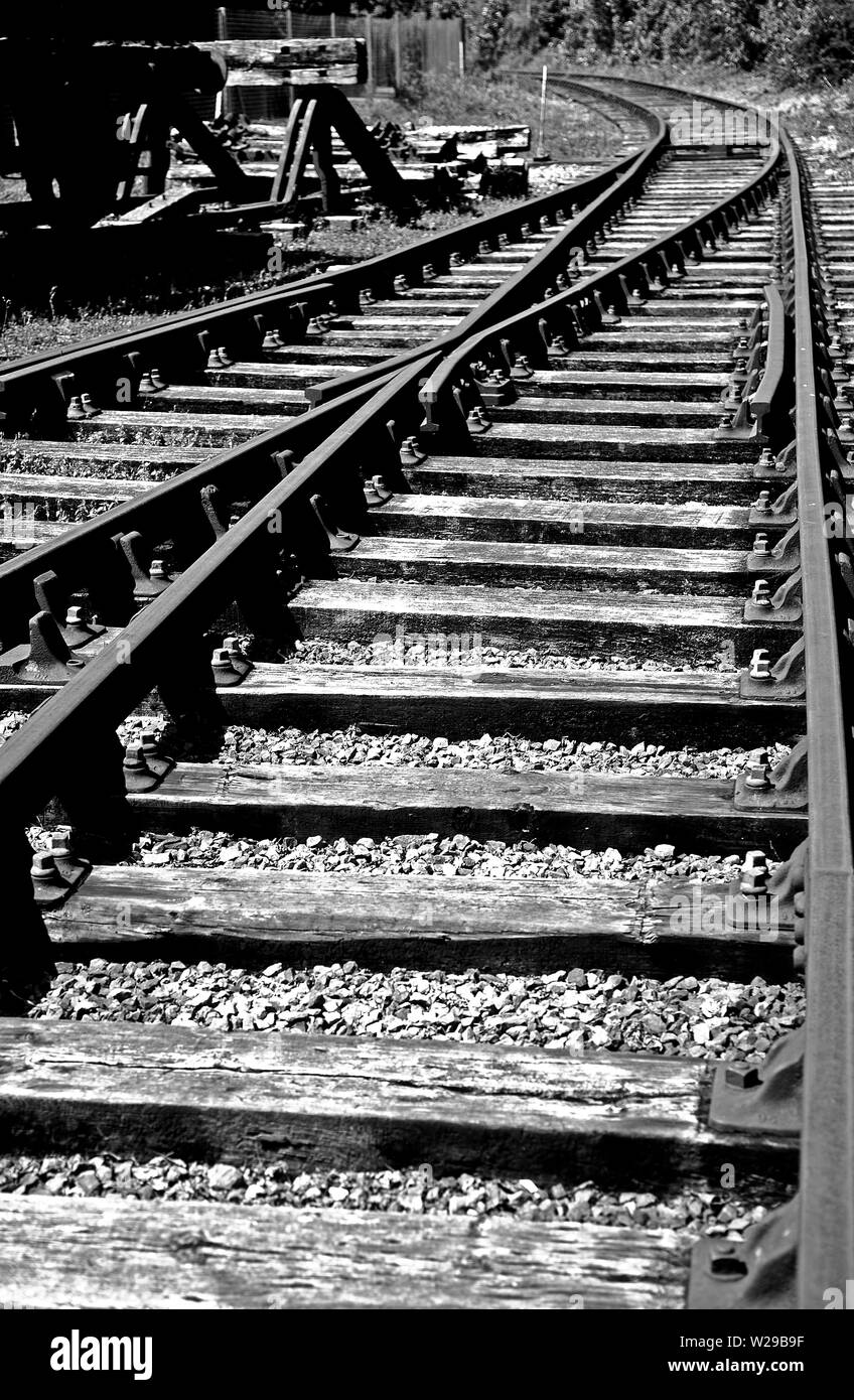 Rail points hi-res stock photography and images - Alamy