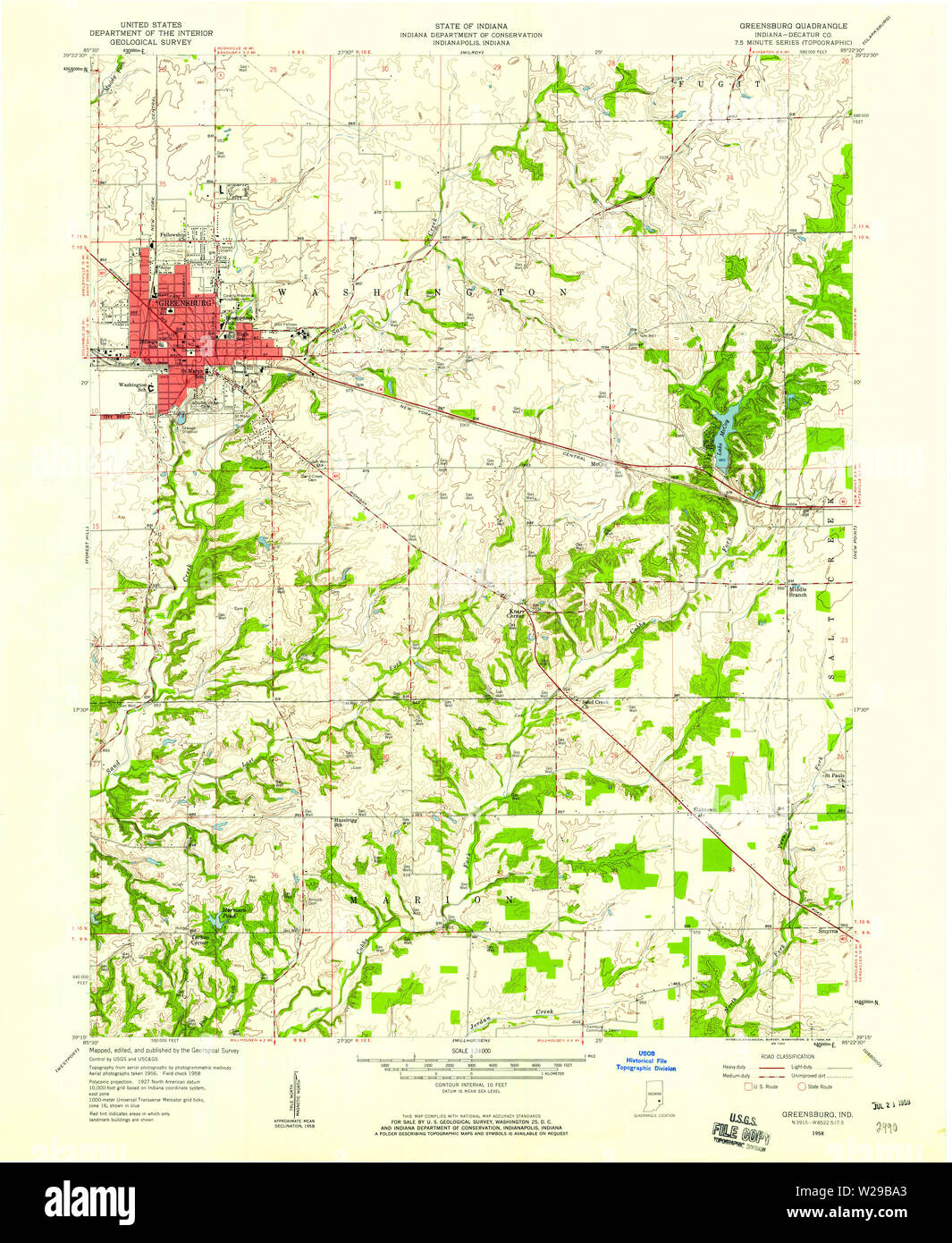 Greensburg indiana hi-res stock photography and images - Alamy