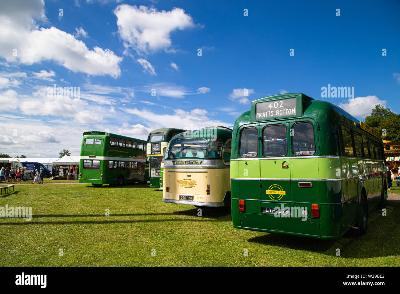 90th Kent County Show, Detling, 6th July 2019. Old Historic Greenline ...