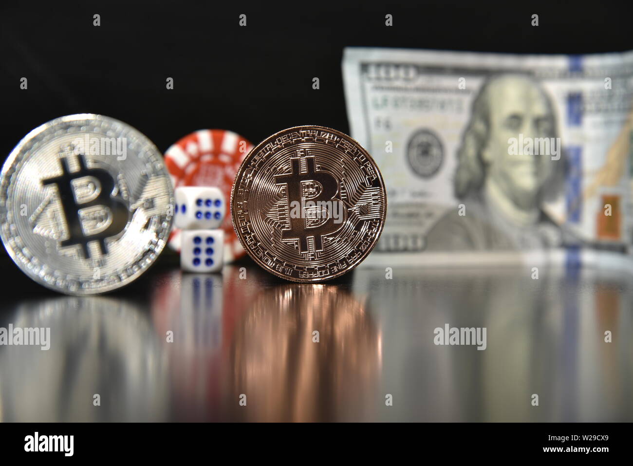 Bitcoin cubes hi-res stock photography and images - Alamy