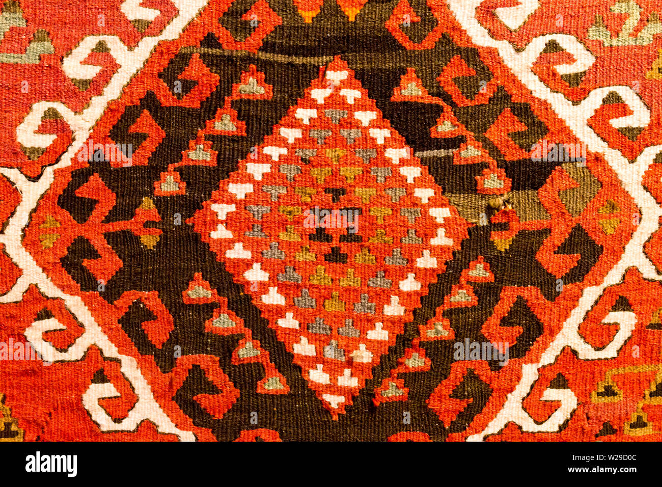 Details of Turkish carpet, Turkey Stock Photo - Alamy