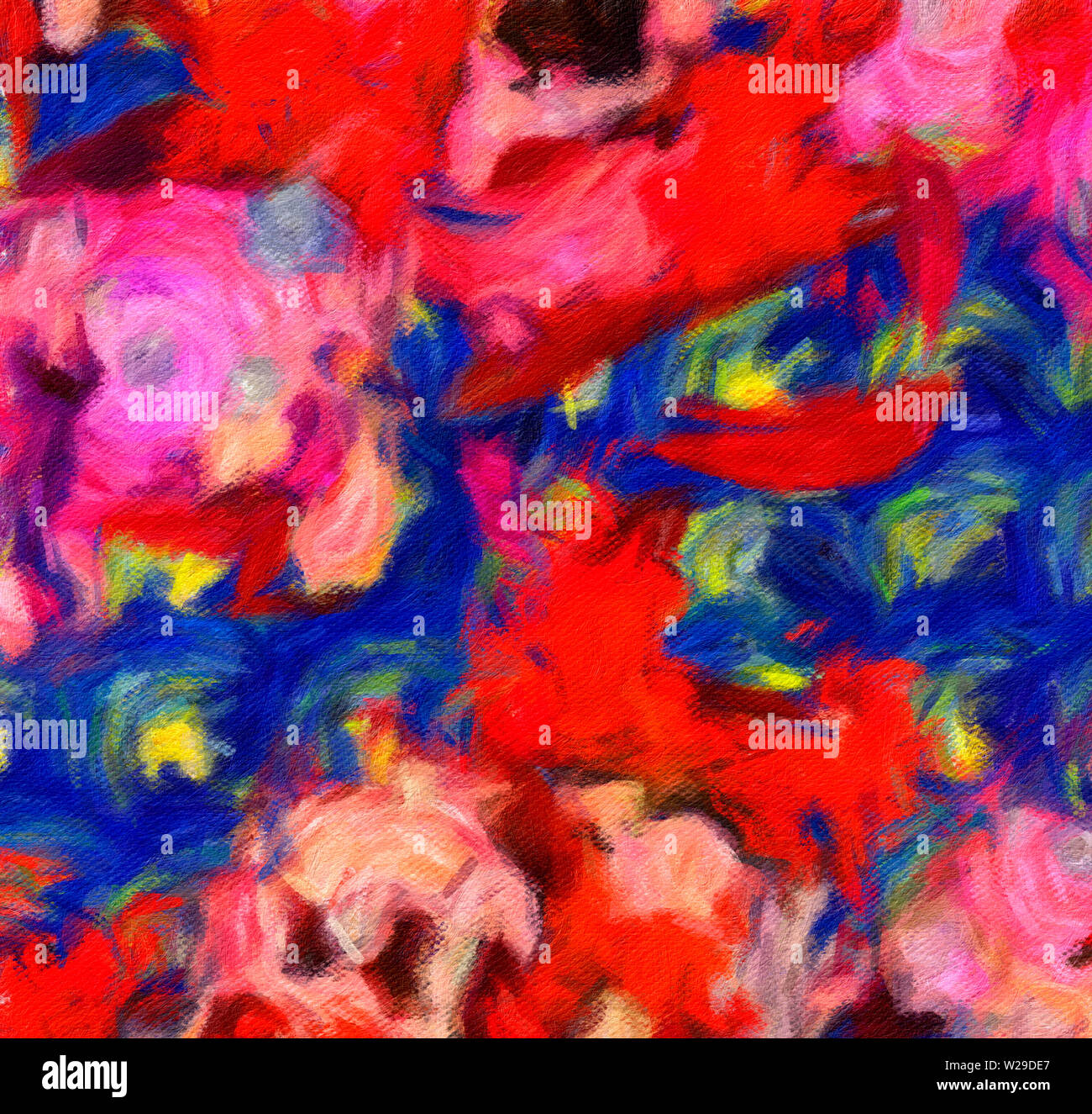 Oil painting abstract background in fashion impressionism style. Hand ...