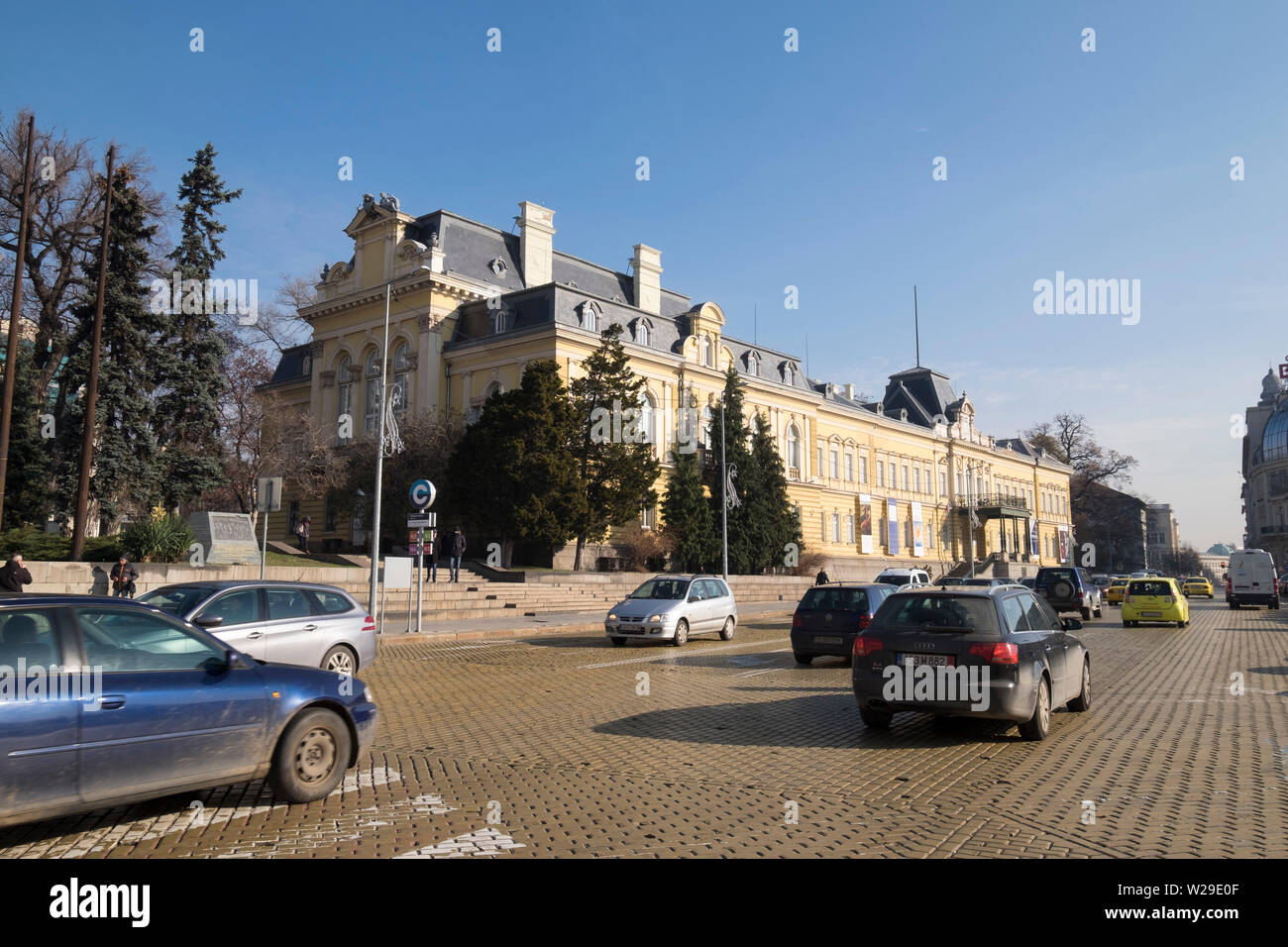 Bulgaria, Sofia, Town center, Royal Palace, Ethnographic Museum Stock ...