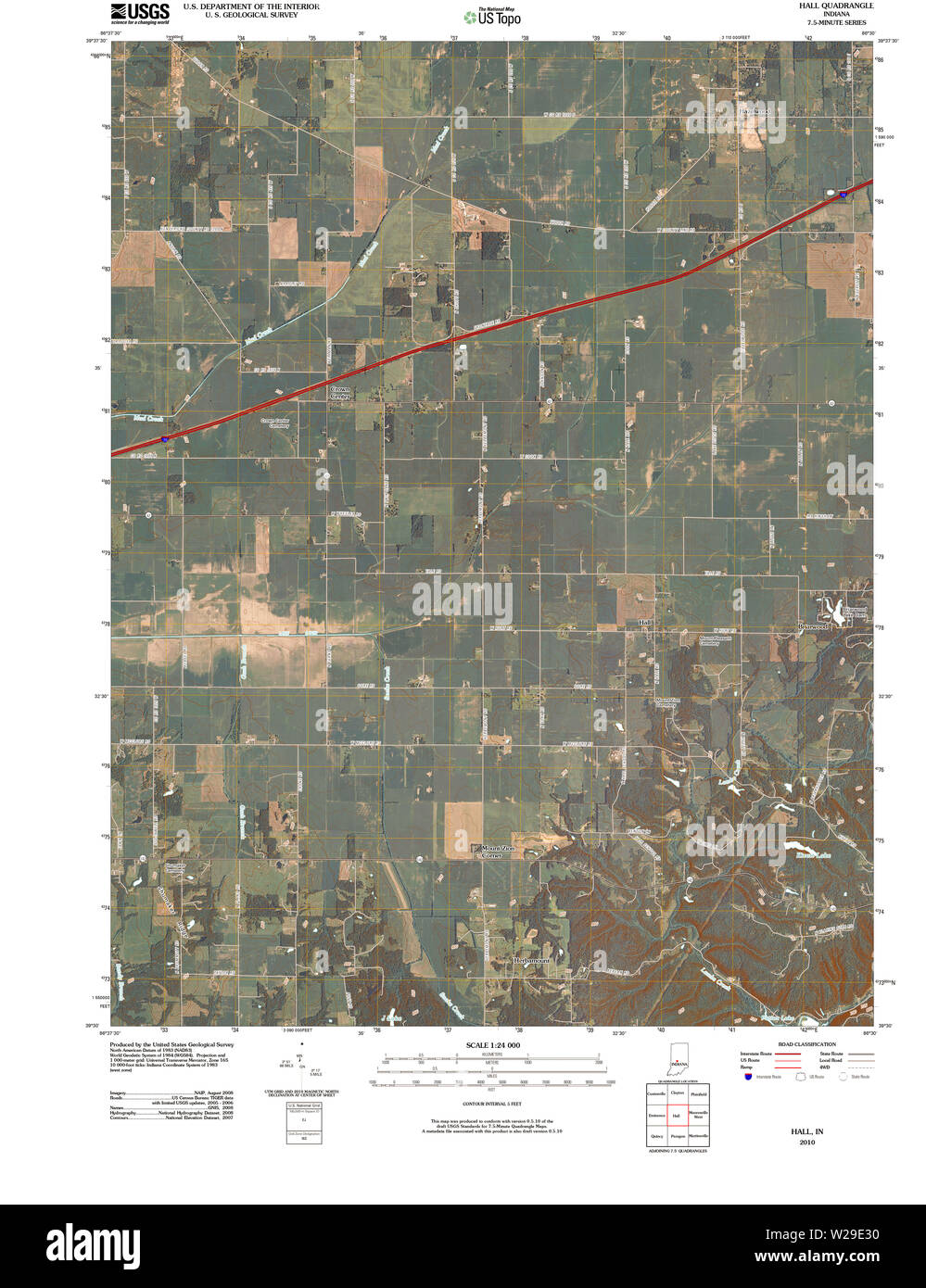 Hall indiana Cut Out Stock Images & Pictures - Alamy