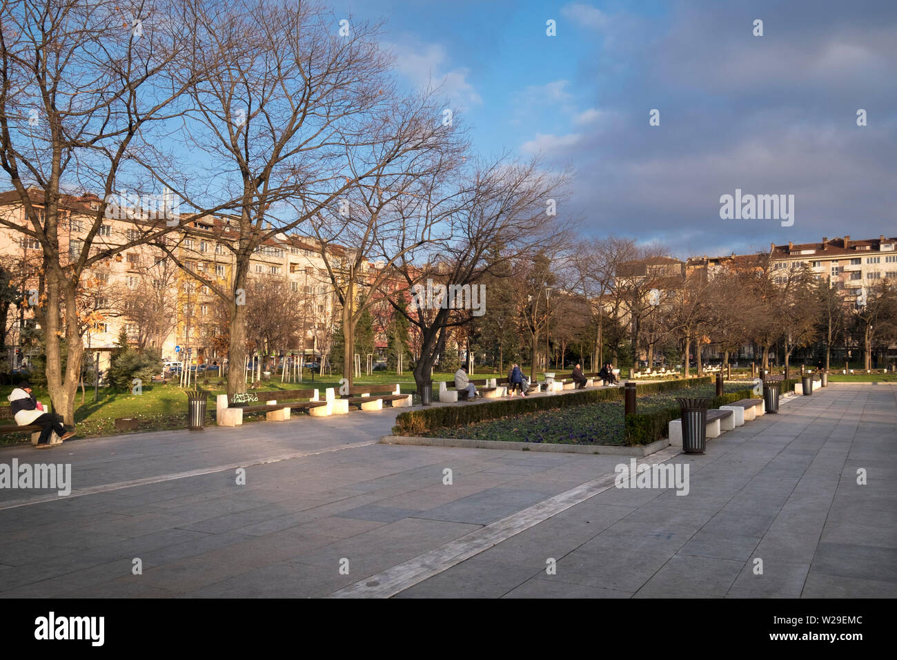 Bulgaria, Sofia, Town center, City view Stock Photo - Alamy