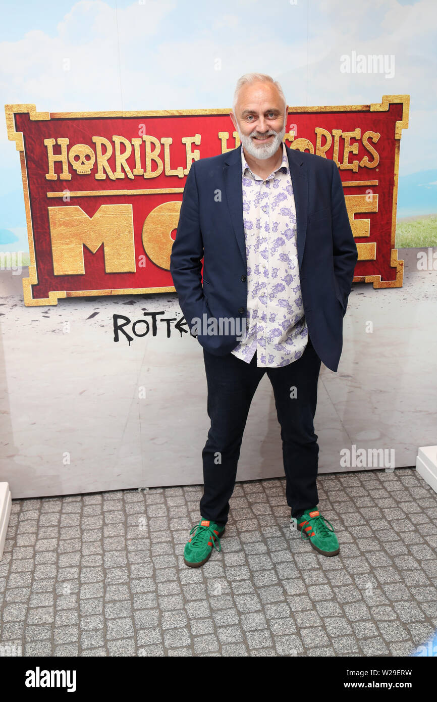 Dave Lamb attending the premiere of Horrible Histories The Movie ...