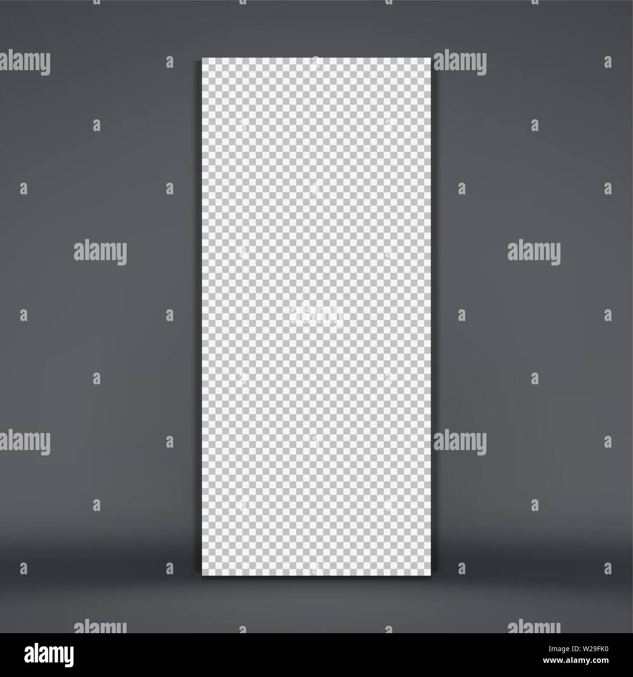 Photo frame mockup. Chess board background. Blank space for your design ...