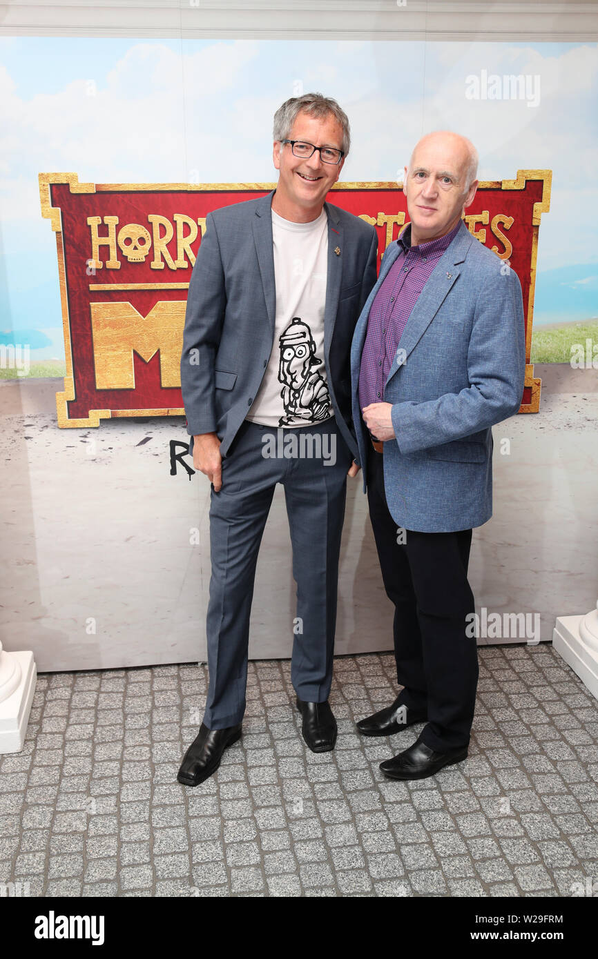 Horrible histories co creators martin brown hi-res stock photography ...