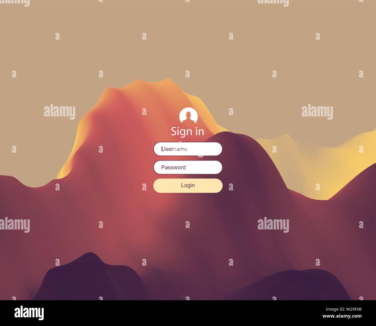 Username vector vectors Stock Vector Images - Alamy