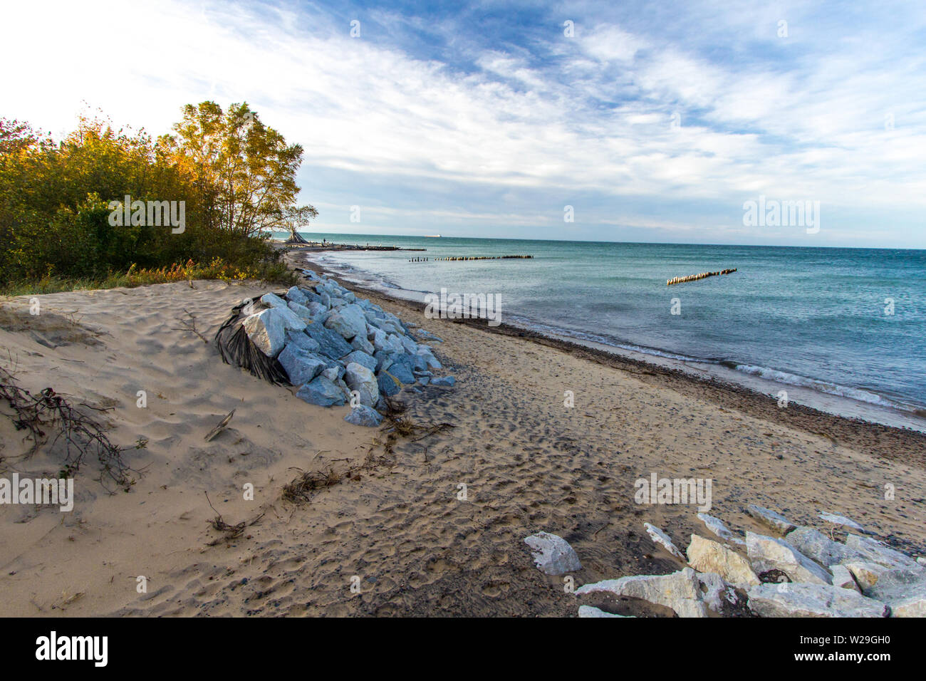 Graveyard Of The Great Lakes. Whitefish Point is part of the shipwreck ...