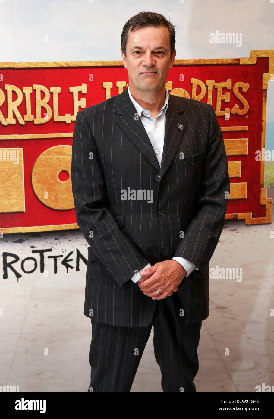Tony Gardner attending the premiere of Horrible Histories The Movie ...