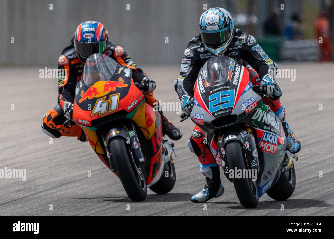 Hohenstein Ernstthal, Germany. 07th July, 2019. Motorsport/Motorcycle ...