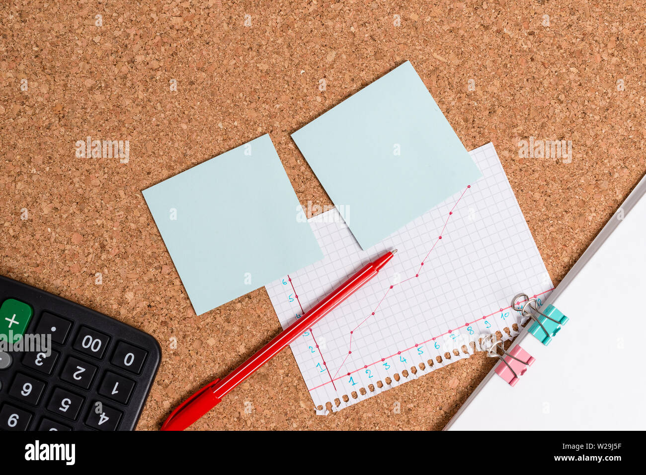 Desk notebook paper office cardboard paperboard study supplies table ...