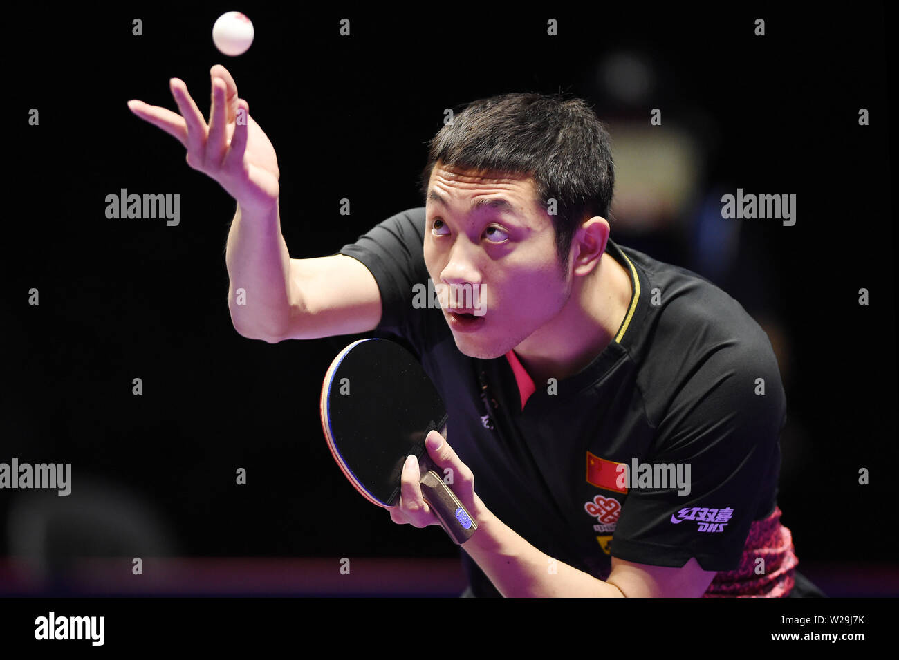 Busan, South Korea. 7th July, 2019. Xu Xin (CHN) Table Tennis : The ...