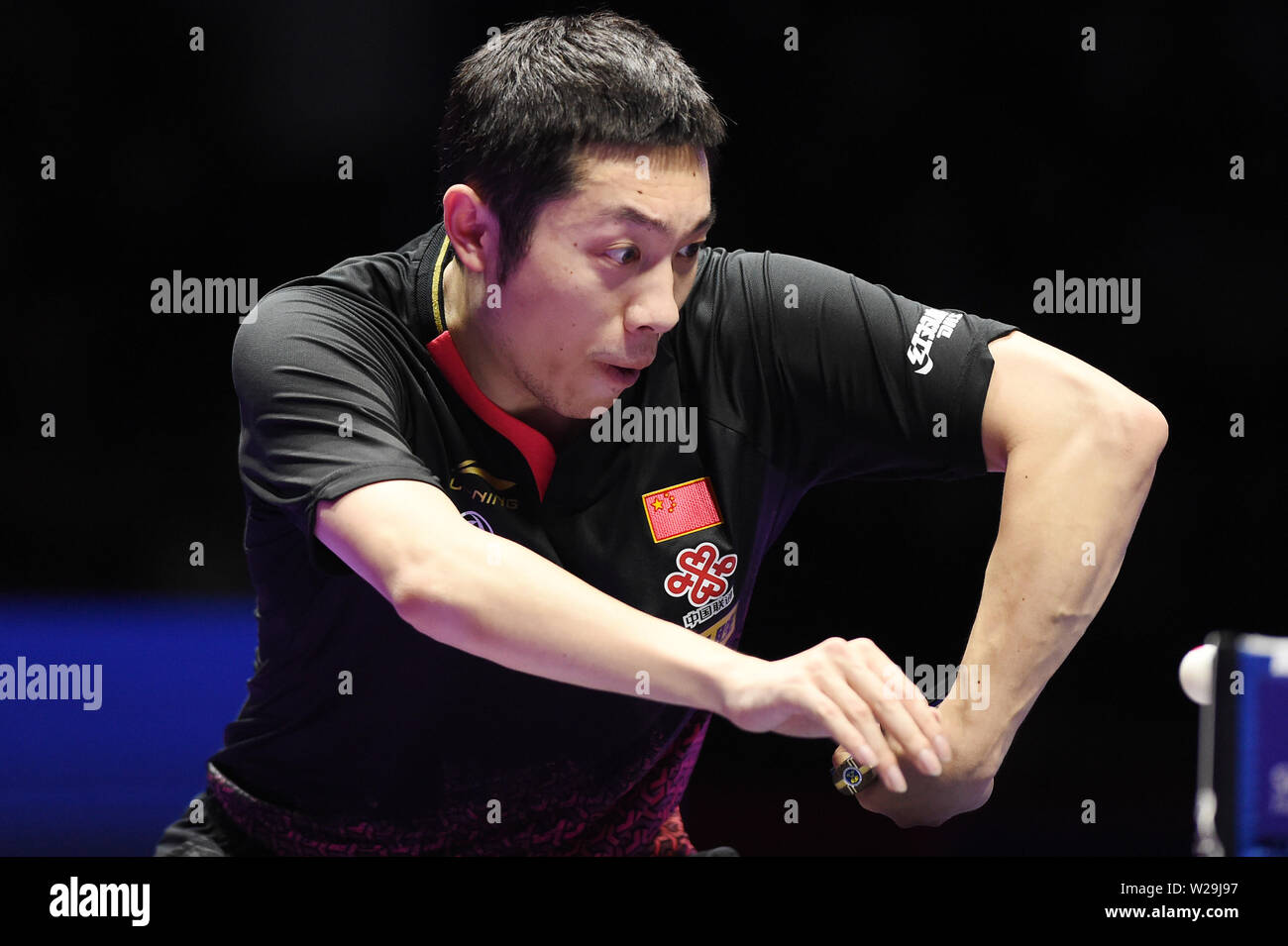 Busan, South Korea. 7th July, 2019. Xu Xin (CHN) Table Tennis : The ...