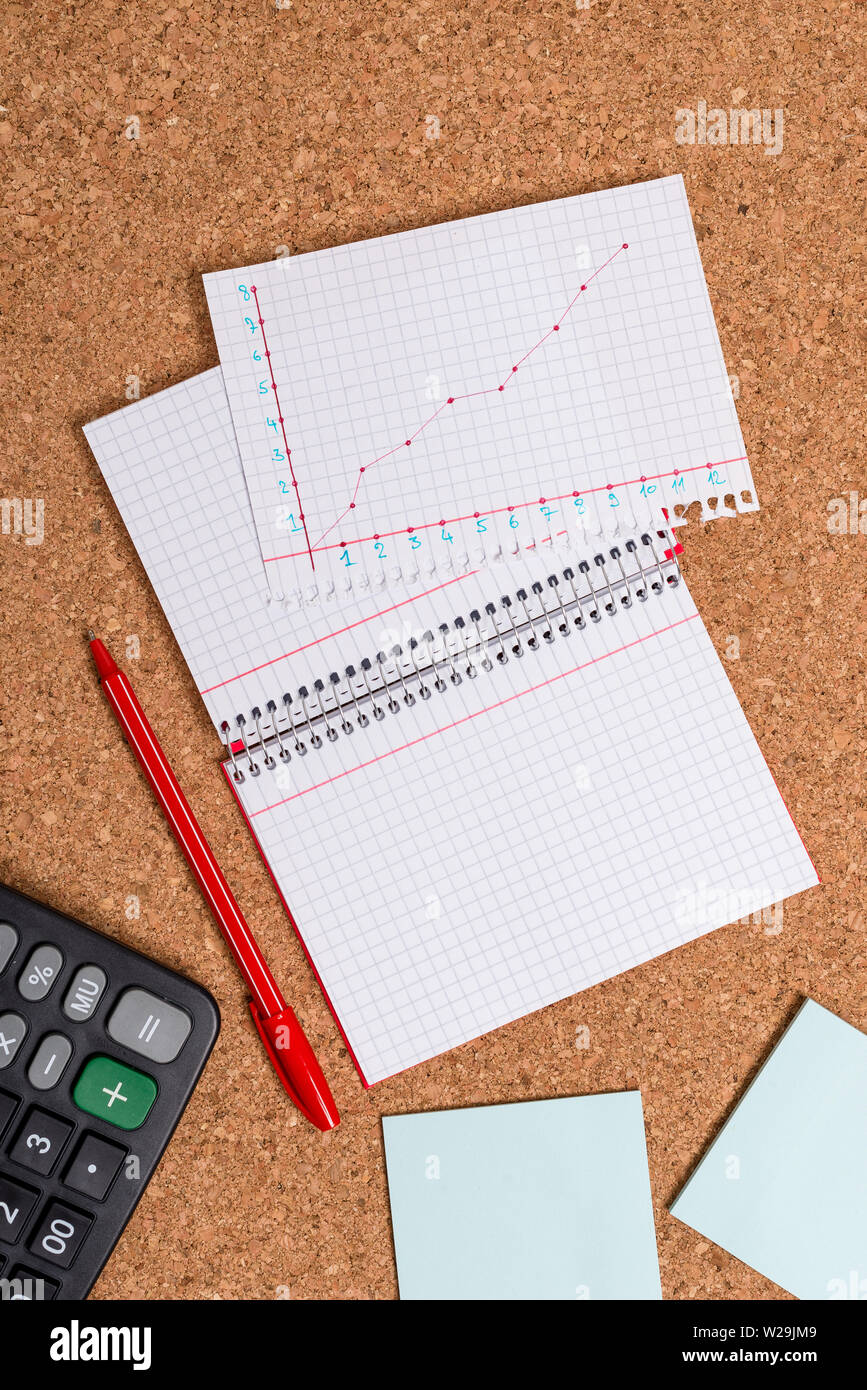 Desk notebook paper office cardboard paperboard study supplies table ...