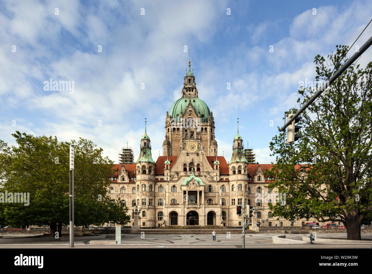 Neue Rathaus - New Town Hall in Hanover Stock Photo - Alamy