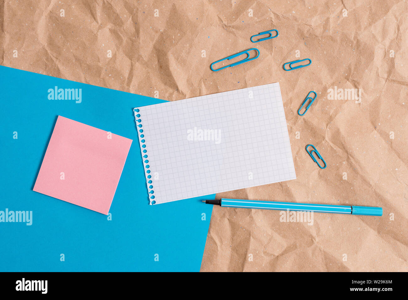 Papercraft craft paper desk square spiral notebook office study ...