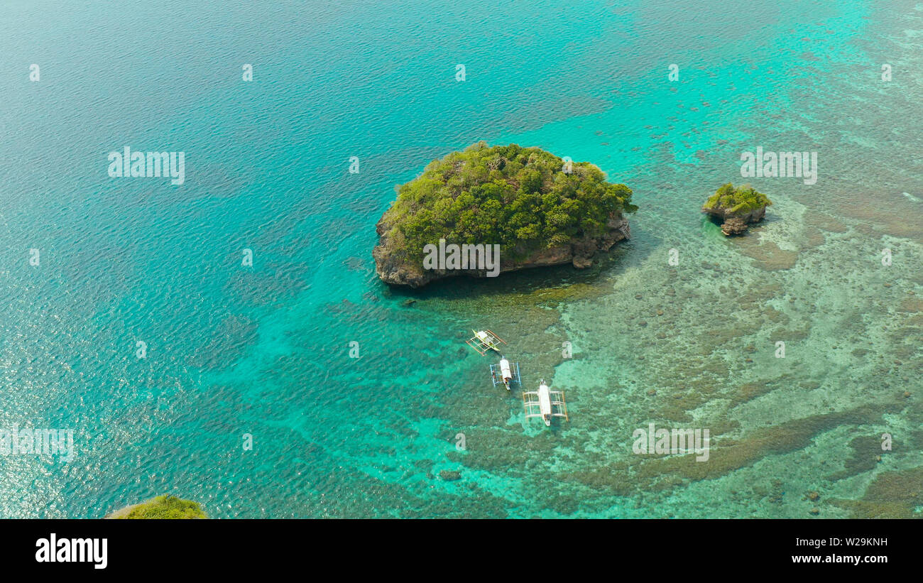 Aerial view boracay islands in hi-res stock photography and images - Alamy