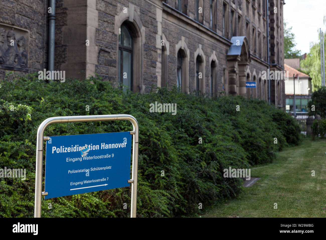 Police Headquarters Hanover Stock Photo - Alamy