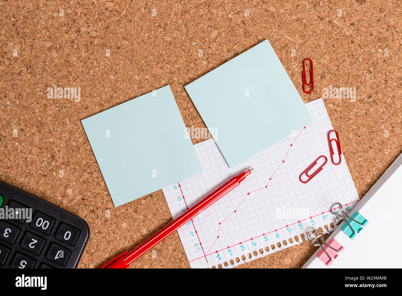 Desk notebook paper office cardboard paperboard study supplies table ...