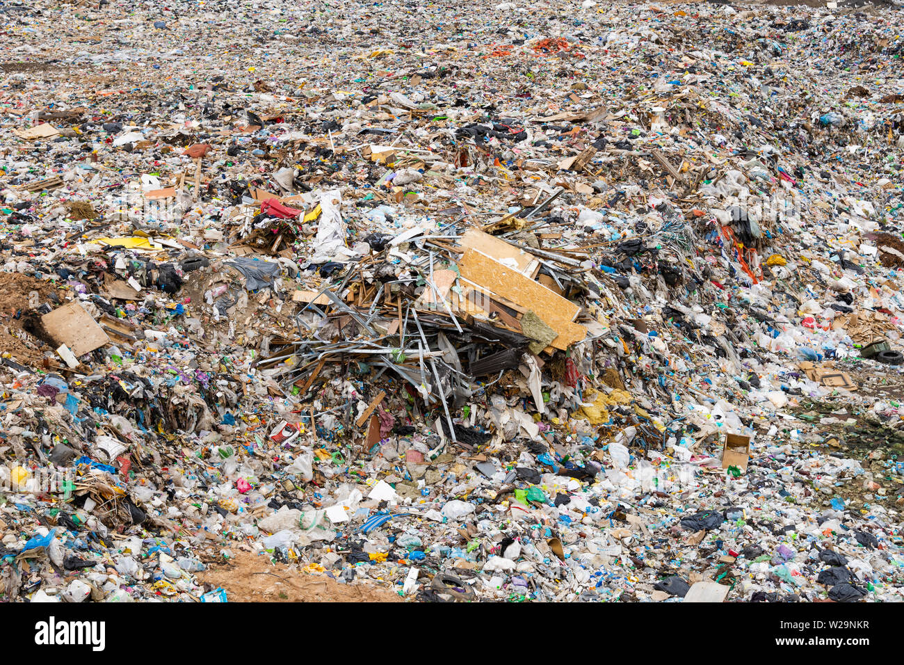 Municipal landfill for domestic waste Stock Photo - Alamy