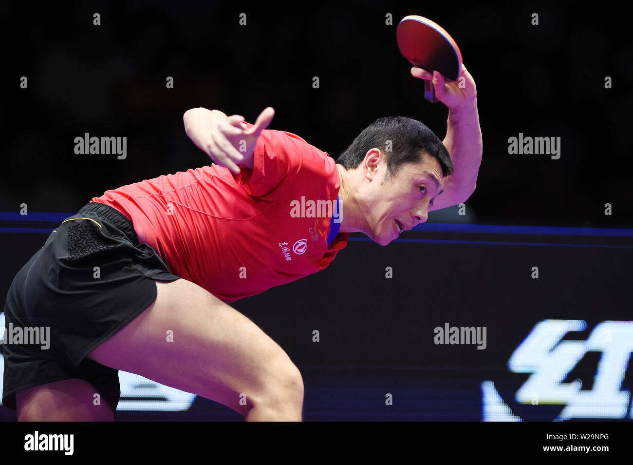 Busan, South Korea. 7th July, 2019. Xu Xin (CHN) Table Tennis : The ...