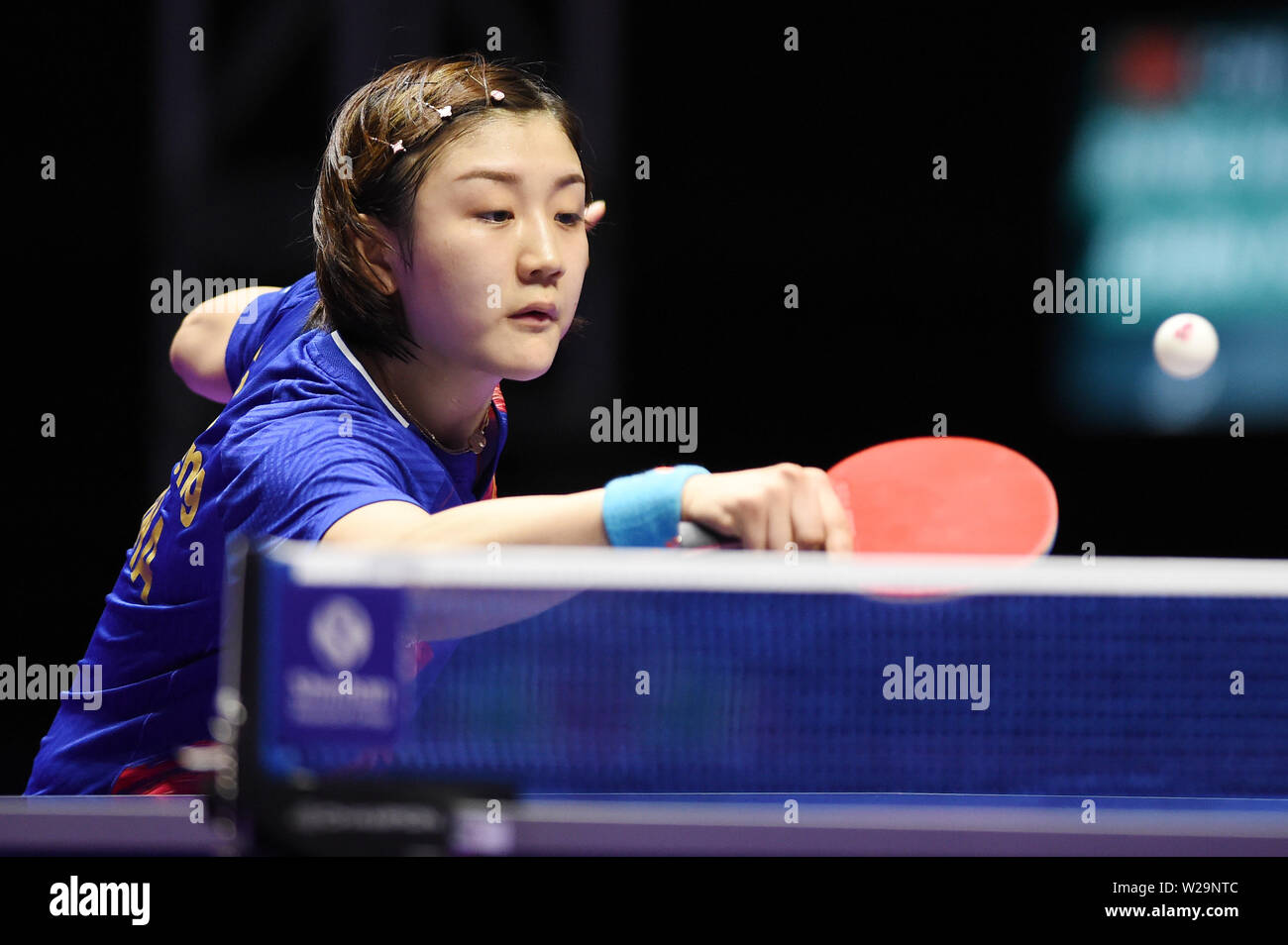 Busan, South Korea. 7th July, 2019. Chen Meng (CHN) Table Tennis : The ...