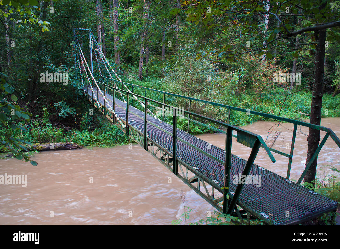 Hiking iron bridge hi-res stock photography and images - Alamy