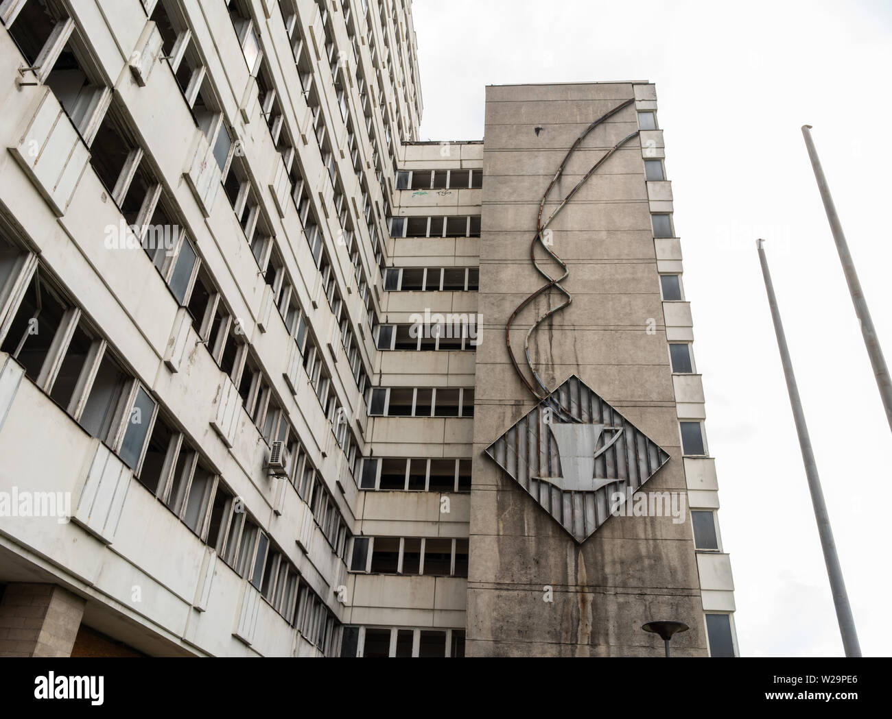 Haus der Statistik in Berlin-Mitte, built in 1970, was the former ...