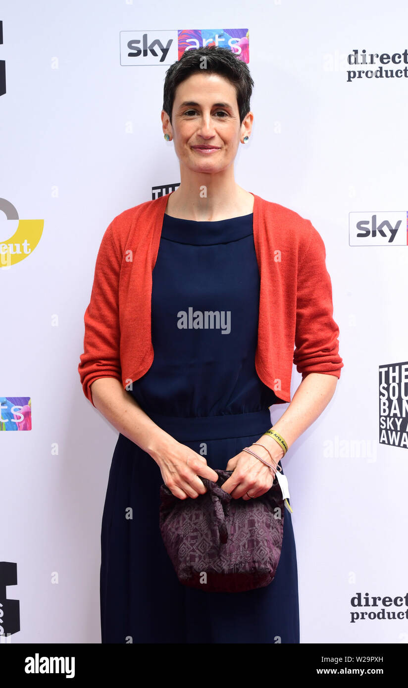 Emma Jenkins attending the South Bank Sky Arts Awards at the Savoy ...