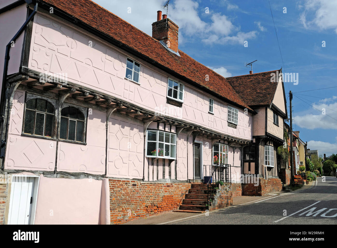 The Old Lodge, Coddenham, Suffolk Stock Photo - Alamy