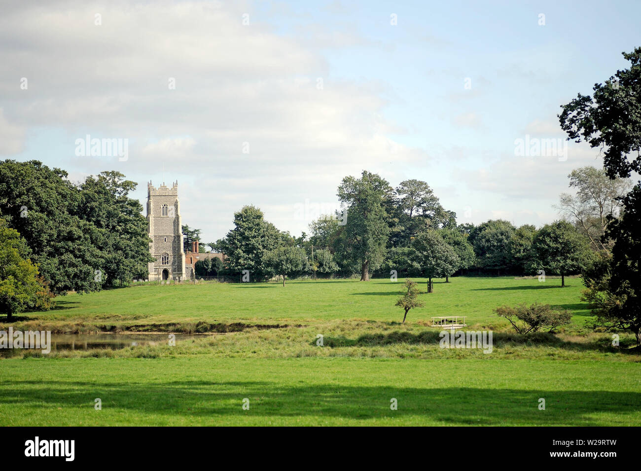 St Mary's Church, Helmingham, Suffolk Stock Photo - Alamy