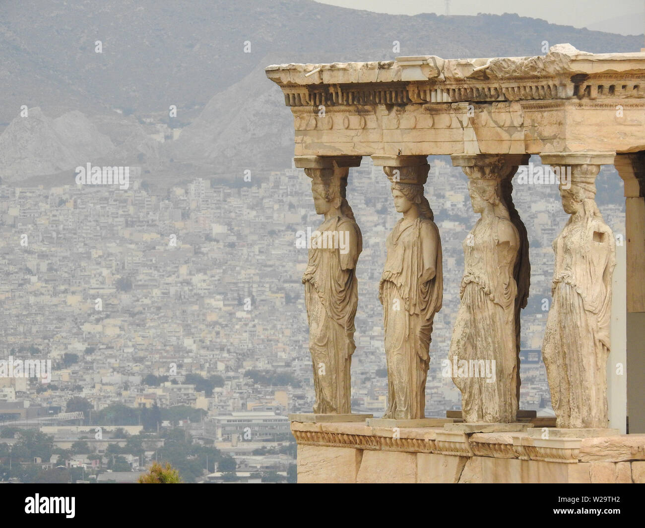Ruins erechtheion porch maidens hi-res stock photography and images - Alamy