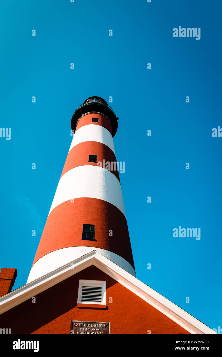 Candy striped lighthouse hi-res stock photography and images - Alamy