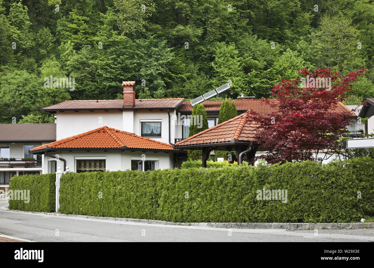 View of Tolmin. Slovenia Stock Photo - Alamy