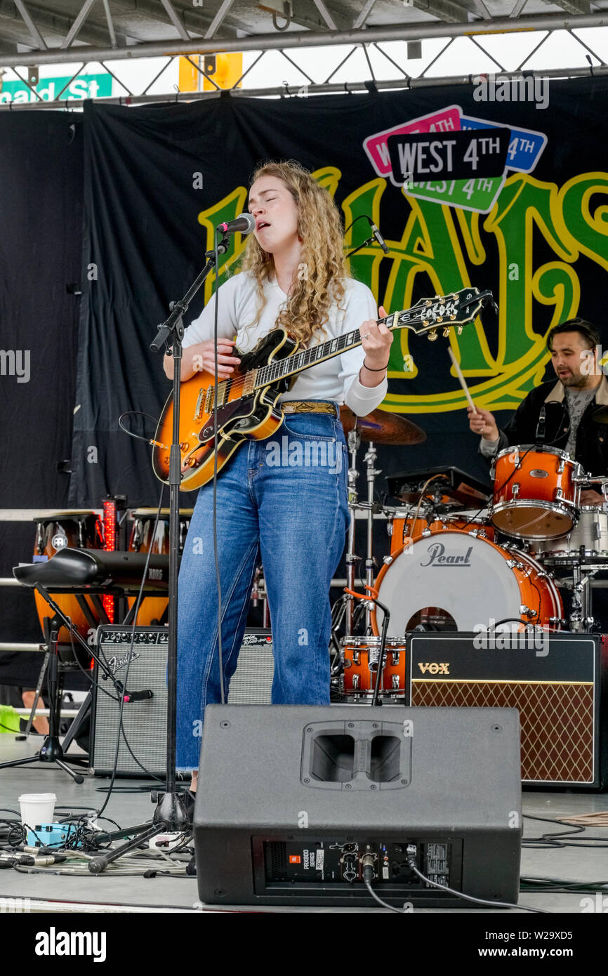 Sam Lynch, Khatsahlano Street Festival, Kitsilano, Vancouver, British ...