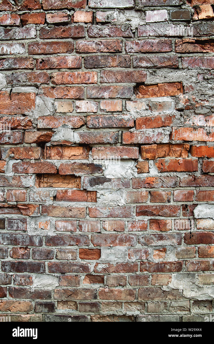 Terracotta brick stone masonry wall hi-res stock photography and images ...