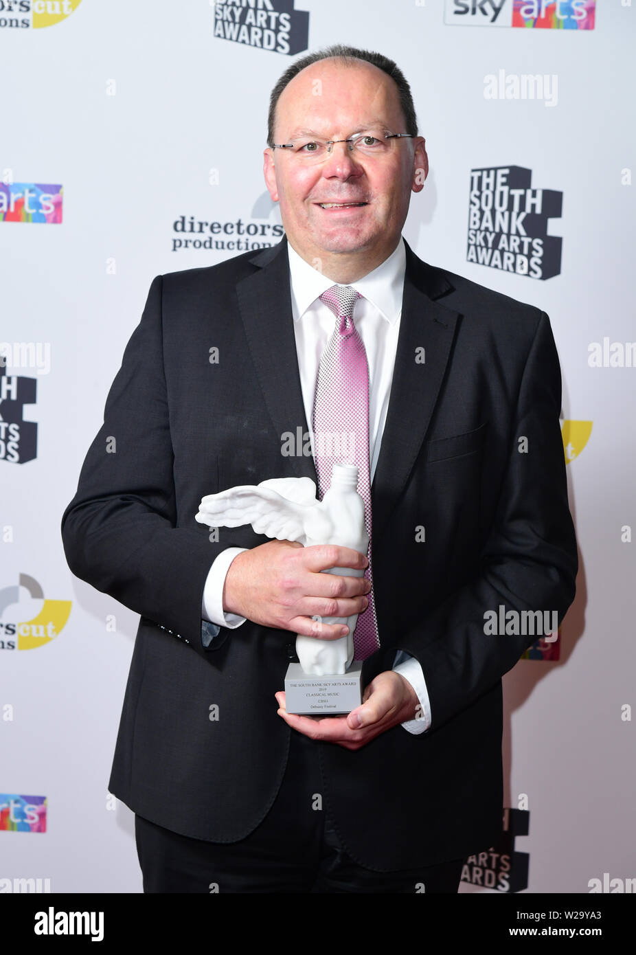 Stephen Maddock with the Classical Music Award, presented by Jess ...