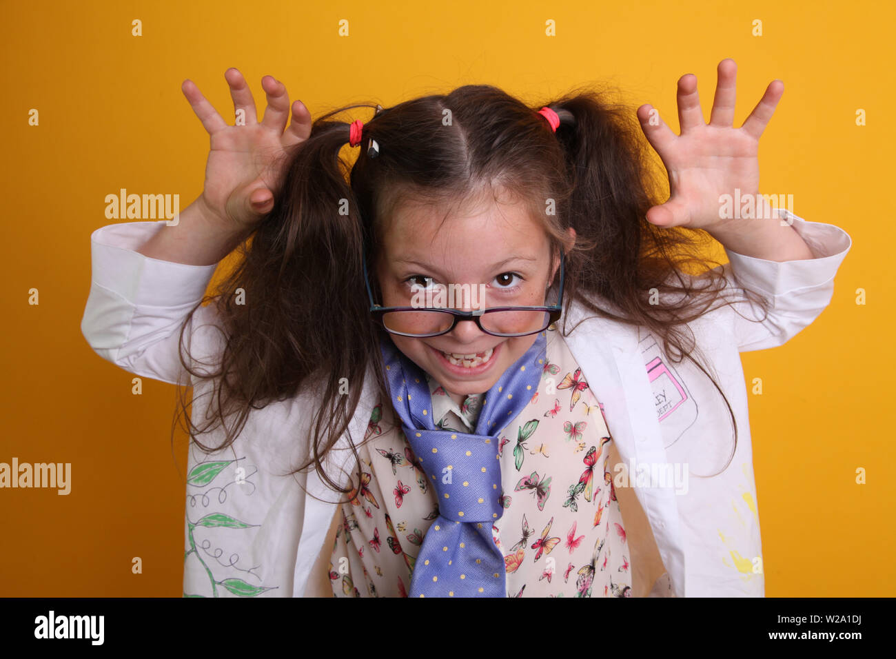 Mad scientist and hair hi-res stock photography and images - Alamy