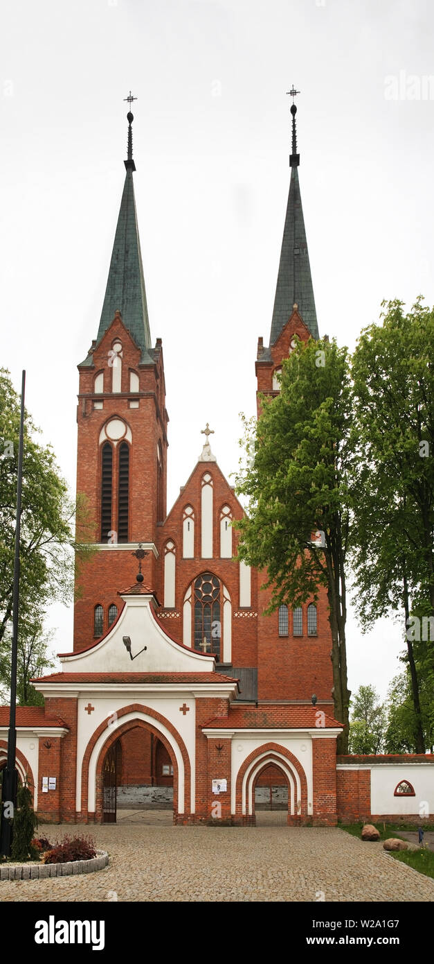 Church Transfiguration of Lord in Garbow. Poland Stock Photo - Alamy
