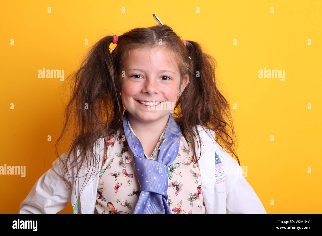 MR - Science Geek Young Girl / Female - Age 7 - child grinning smiling ...