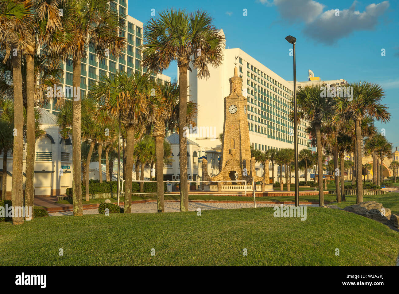 Clock tower beach daytona beach florida hi-res stock photography and ...