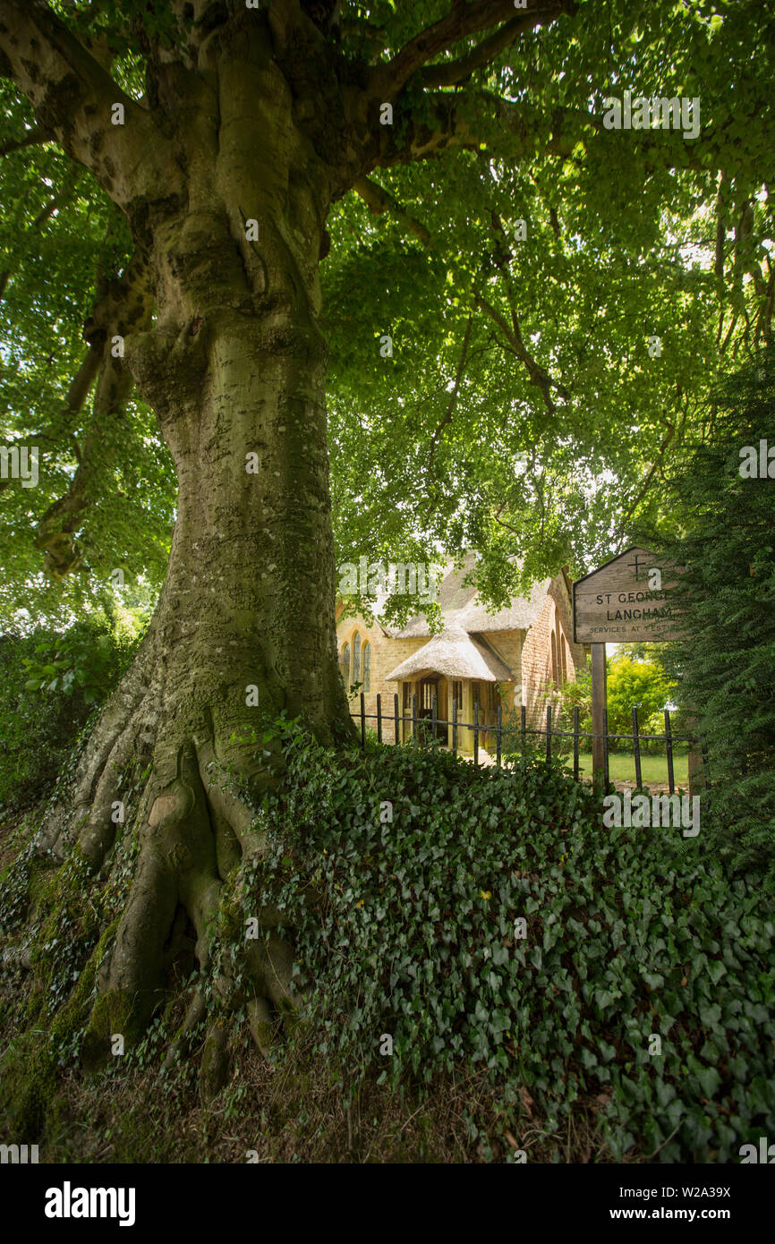 St georges chapel langham hi-res stock photography and images - Alamy